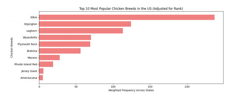 Most Popular Chicken Breeds in Every U.S. State in 2024 | Chicken Fans